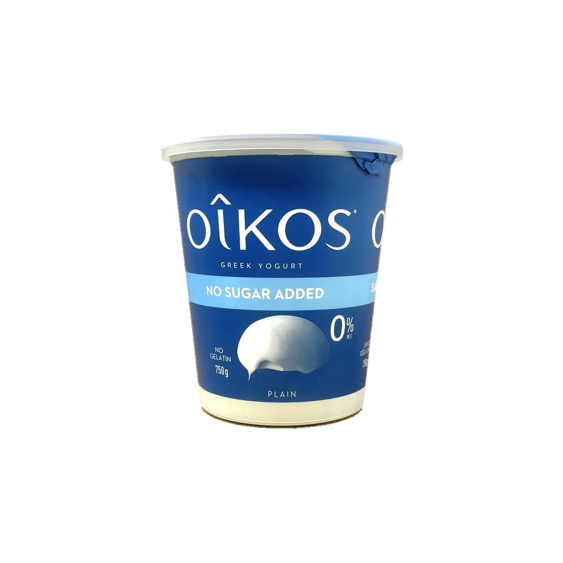 Oikos Greek Yogurt No Sugar Added Plain 0 750g Falcon Essentials Your Trusted Wholesale