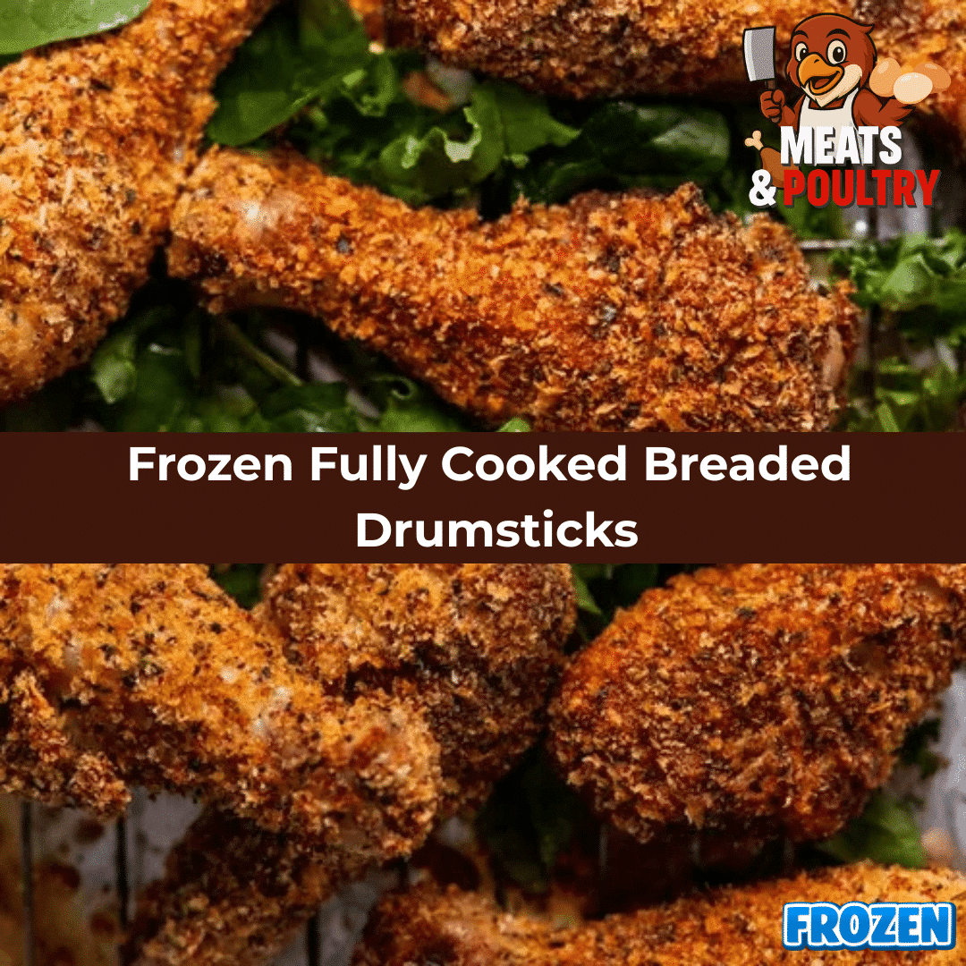 Frozen Fully Cooked Breaded Drumsticks! (2kg) – Falcon Essentials ...