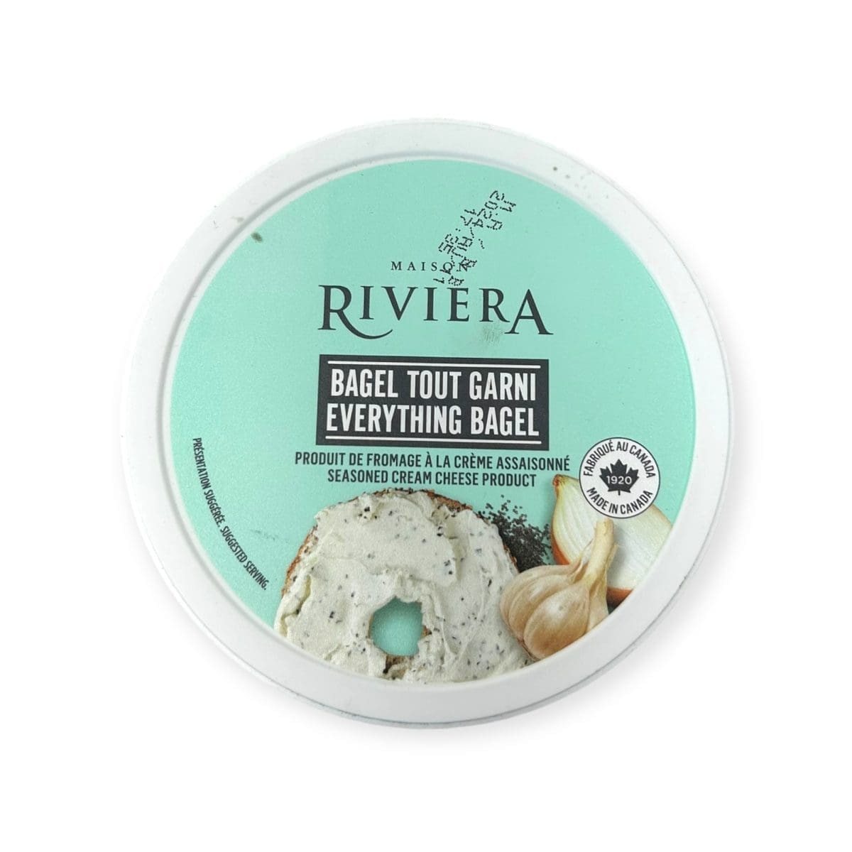 Maison Riviera Everything Bagel Cream Cheese (230g) – Falcon Essentials ...