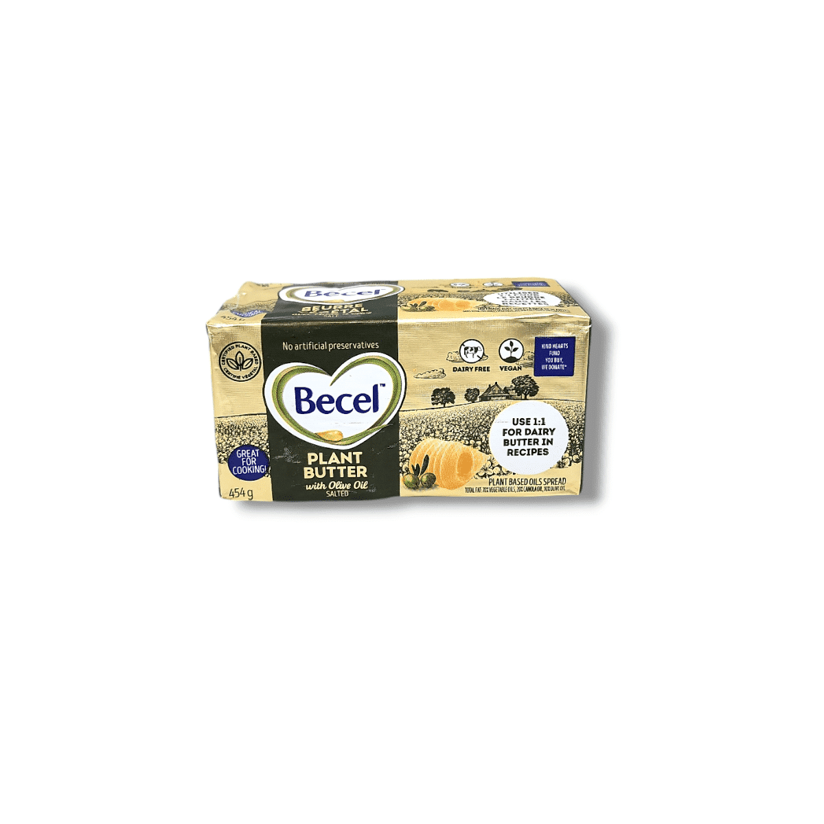 Becel Salted Plant Butter With Olive Oil (454g) – Falcon Essentials ...