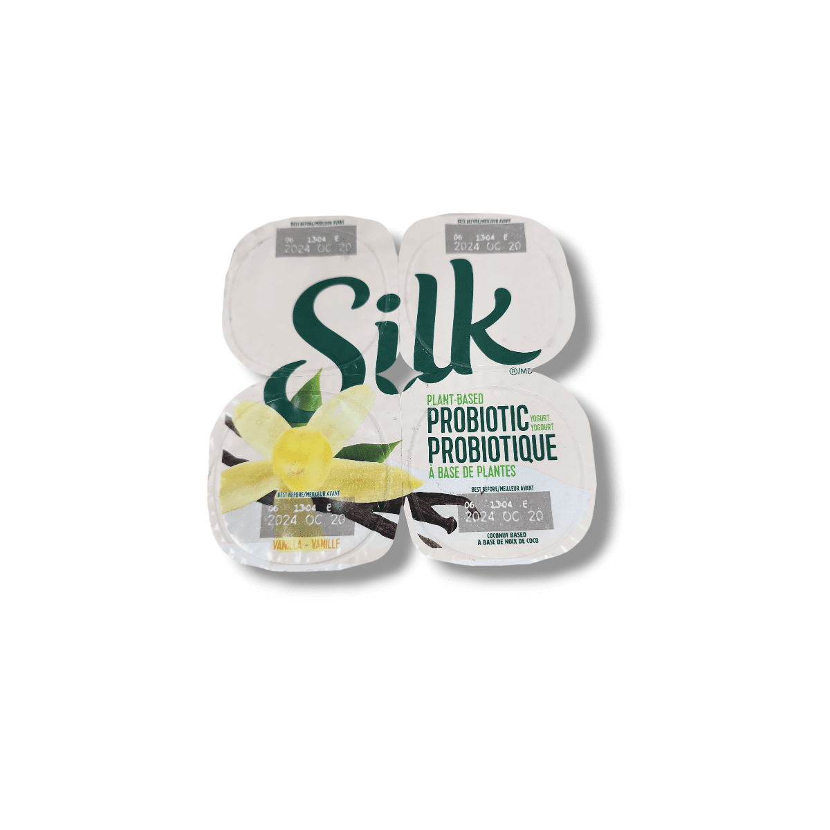 Silk Plant-Based Probiotic Yogurt Vanilla (4x95g) – Falcon Essentials ...