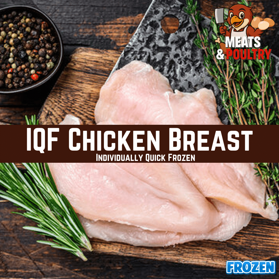 IQF Canadian Chicken Breasts – Falcon Essentials. – Your Trusted ...