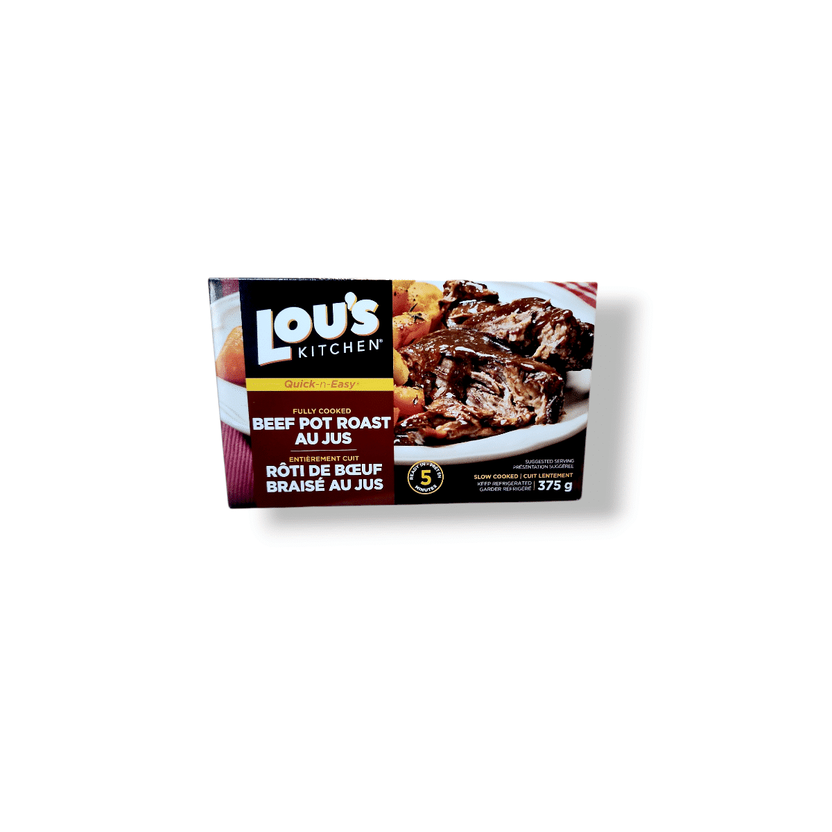 Lou’s Kitchen Beef Pot Roast Au Jus (375g) – Falcon Essentials. – Your ...