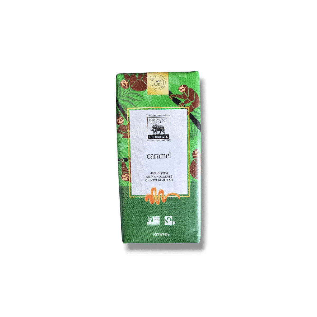Endangered Species Caramel Chocolate (85g) – Falcon Essentials. – Your ...