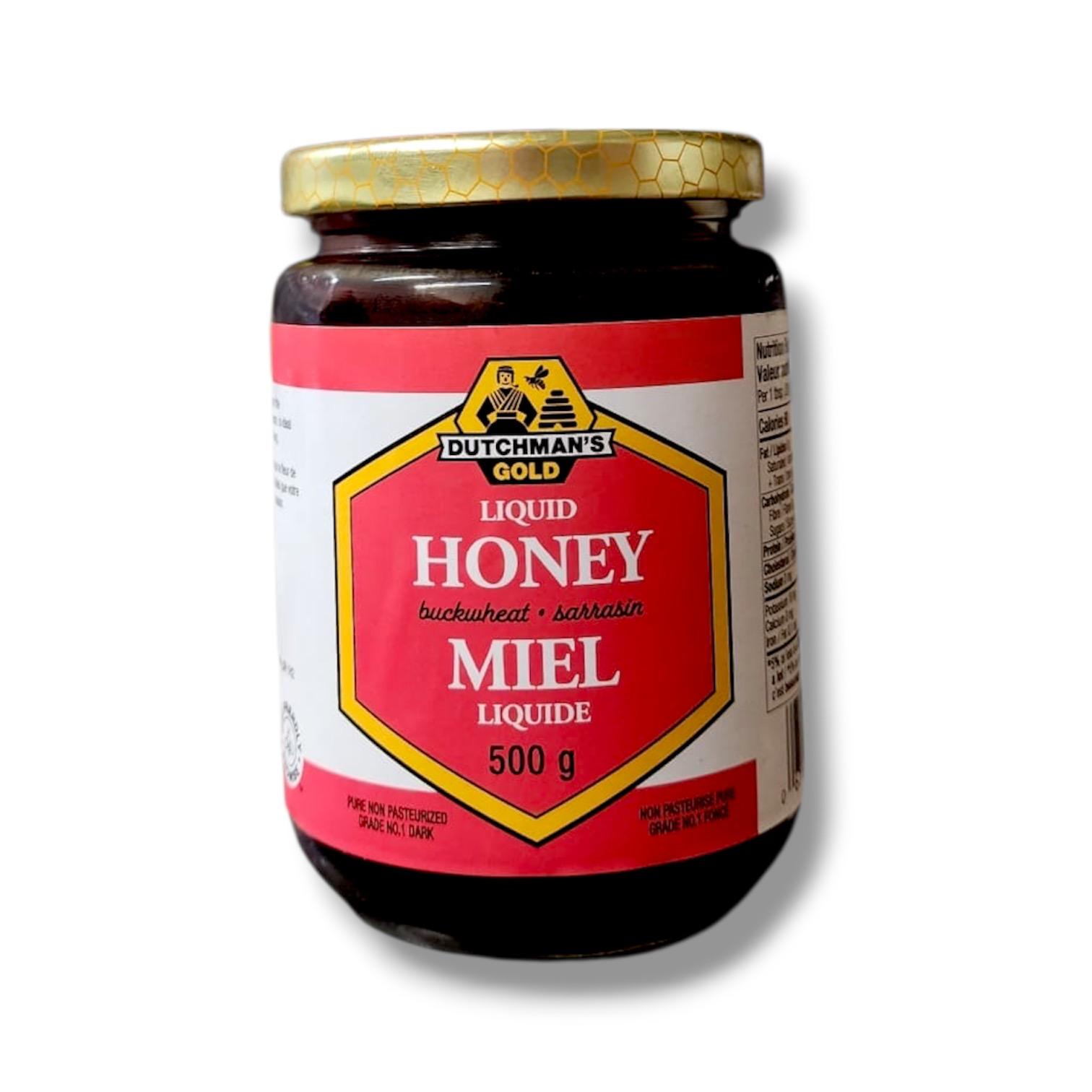 Dutchman’s Gold Liquid Buckwheat Honey (500g) – Falcon Essentials ...